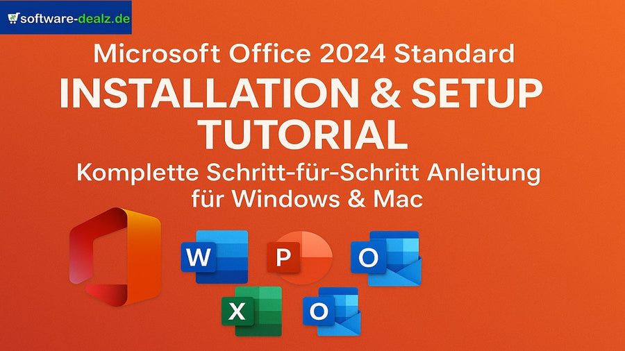 MS Office 2024 Installation & Einrichtung | Windows & Mac Anleitung